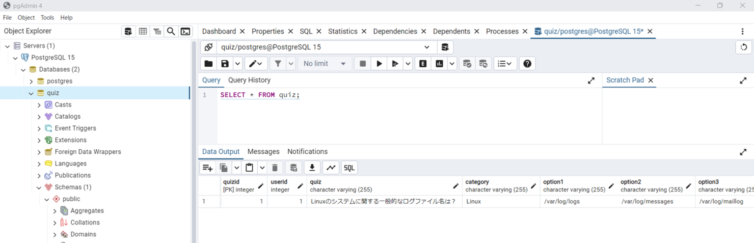 【初心者向け】Spring BootによるWebアプリ開発ハンズオン ～Step2：データベース構築～